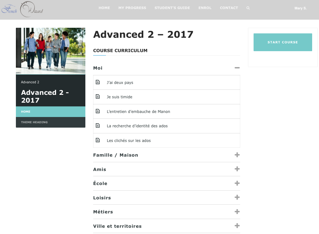 Student's Guide - French Wizard